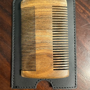 Natural Organic Bamboo Comb Set - Etsy