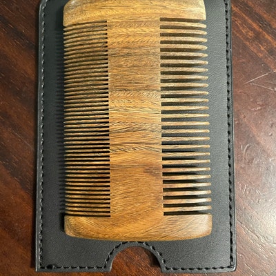 Natural Organic Bamboo Comb Set - Etsy