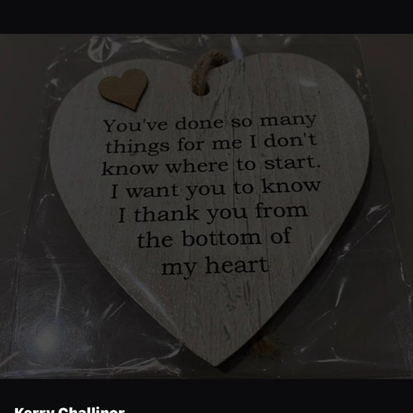 Appreciation Gift Thank You From the Bottom of My Heart Friendship ...