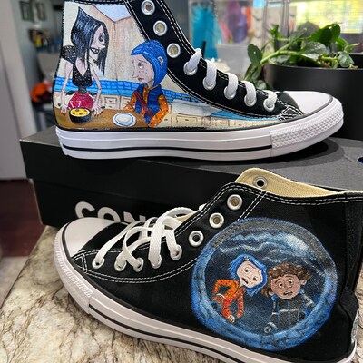 Custom Painted Stranger Things Shoes, Vans, Toms, Converse Custom Shoes ...