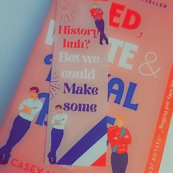 Night Court Society Bookmark, Fantasy Book Club Bookmark, Romance ...