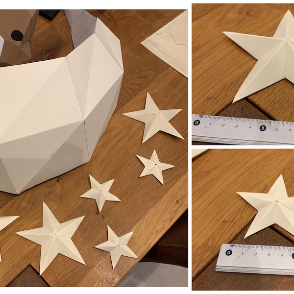 3D Mango Papercraft Template: Lowpoly Fruit Decor (SVG, PDF) - Etsy