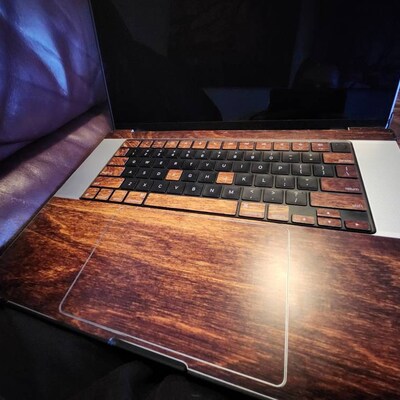 Wood Keyboard MacBook Pro Touch 16 Skin MacBook Pro 13 Cover MacBook ...