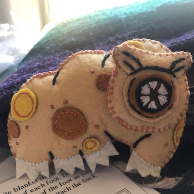 Tardigrade a PDF Pattern for a Hand Embroidered Felt Tardigrade ...