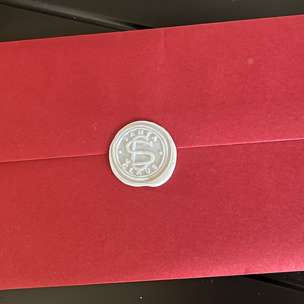 Authentic Santa Letter Hand Written | Wax Seal Letter | Letter From ...