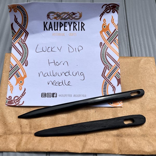 Beginners Nalbinding Kit - Learn to Make an Oslo Stitch Hat With ...