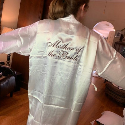 Mother of the Bride Robe & Mother of the Groom Robe Set, Set of 2 ...