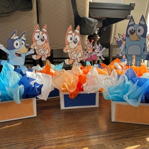 Happy Birthday to You Bluey Birthday Gift Bag for Party Favors - Etsy