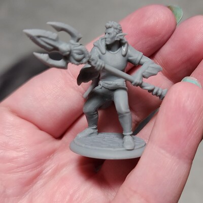 Female Archer Scout Ranger Warrior Galaad Miniatures Into the Woods ...