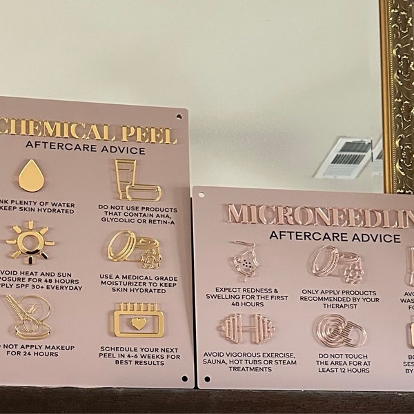 Lip Filler Injections Journey Acrylic A3 Wall Sign Beauty Sign Business ...