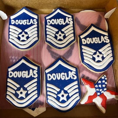 U.S. Air Force Rank Insignia Cookie Cutter - Etsy