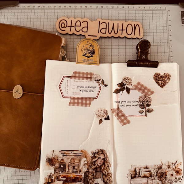 Clear Cover ONLY Made to Fit the planning With K Notebook in Regular TN ...