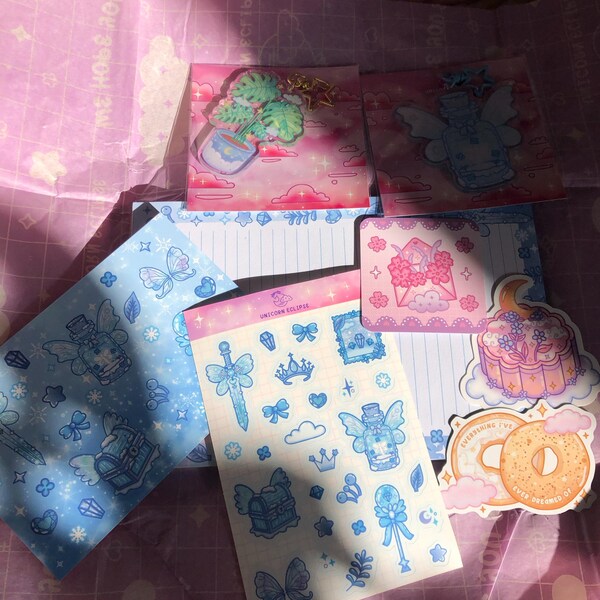 Laptop Cute Aesthetic Vinyl Sticker Waterproof, Waterbottle, Kawaii ...