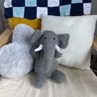 Knitted Tiger Soft Toy, UKCA and CE Tested Gift for Child or Baby ...