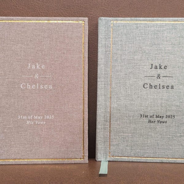 Custom Guest Book, Personalized Wedding Signing Guest Book, Engagement ...