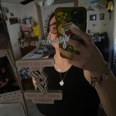 Cute as Always Decal Mirror Decal Mirror Selfie Sticker - Etsy