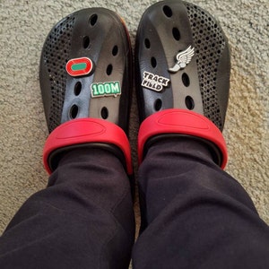 Track & Field Croc Charms pack of 4, Sprint Charms, Running, Mid/long ...