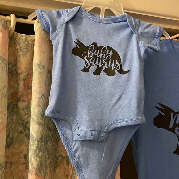 Babysaurus Svg File DXF Silhouette Print Vinyl Cricut Cutting SVG T ...