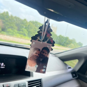 Hanging Car Photo Frames Rearview Mirror Hanging Accessory - Etsy