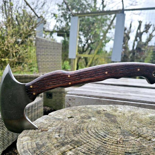 Tomahawk Handforged Hatchet Custom Engraved Axe With Leather Case, Indian Spike Tomahawk - Etsy