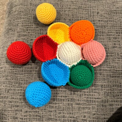 PDF Montessori Crochet Colour Sorter PATTERN ONLY// Montessori Crochet ...