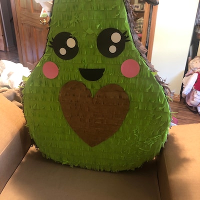 Sale Ready to Ship 2 D Avocado Pinata Fiesta Theme Cinco De Mayo Fiesta ...