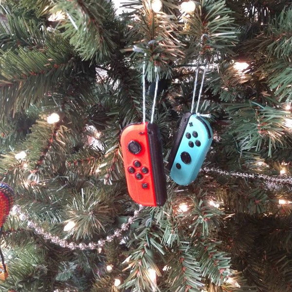 Miniature Nintendo Switch Joycons Perfect as Ornaments or Other ...
