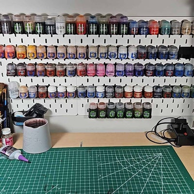 Spinrack Paint Rack for 54 10ml Tamiya, AK, Mr. Hobby, Etc. Bottles - Etsy