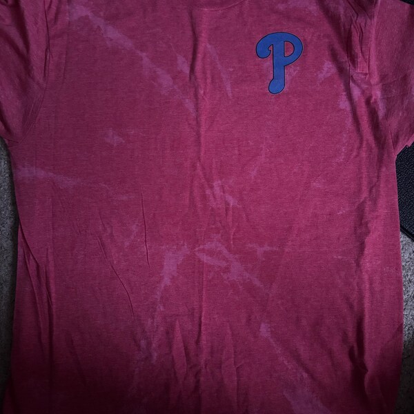 Phillies Comfort Colors Vintage Baseball Tee Front and Back - Etsy