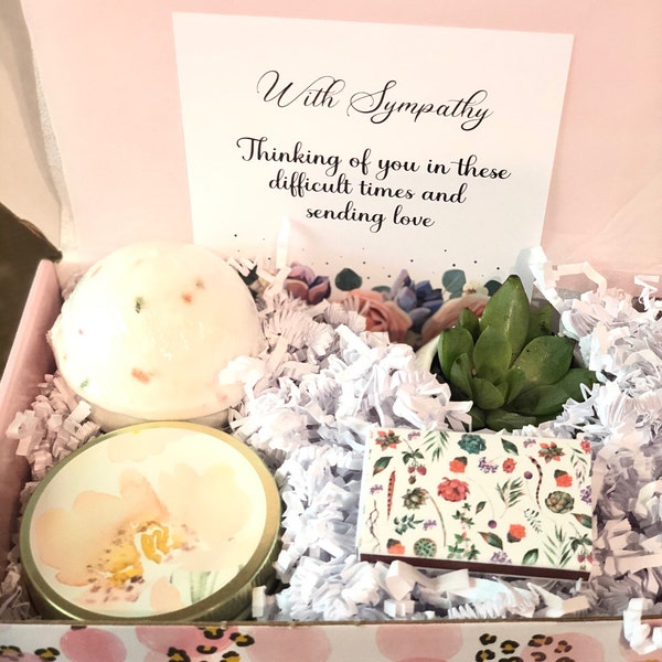 Sympathy Gift Box - Sympathy Gift Ideas - Sympathy Care Package ...