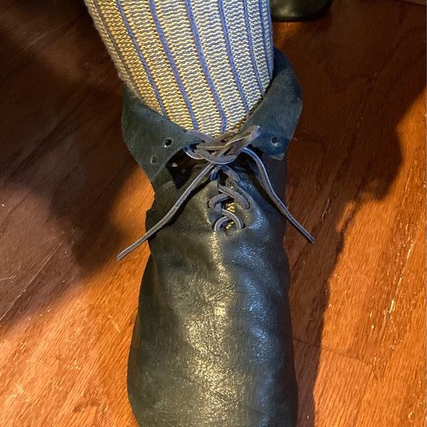 Medieval Front Lace Boot Turnshoe Kit for Men and Women (pattern, Soles ...