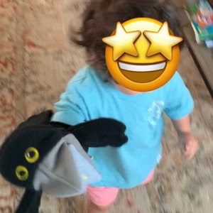 Red Haired Girl Sock Puppet With Braids Class Room Educate Aid Hand ...