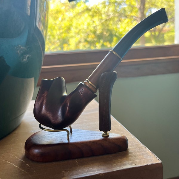 Stand for Smoking Pipes "tree" - Wooden Pipe Stand -holder for Smoking ...