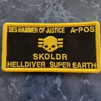 Halo UNSC Name Patch - Etsy