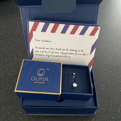 14g Burnished Gold Industrial Barbell Arrow With Stone Industrial ...