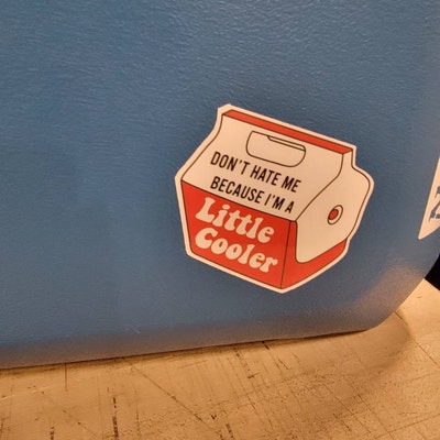 Little Cooler Vinyl Sticker Vinyl Decal Sticker for Laptops - Etsy