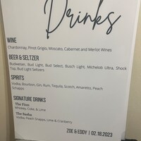 EDITABLE Cash Bar Menu Template for Printing- Instant Download ...