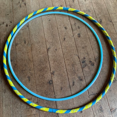 Summer Jasmine Duct Taped Hula Hoop-beginner/ Workout/ Extra Large ...
