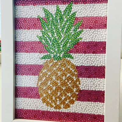 Pineapple Diamond Art Kit - Etsy