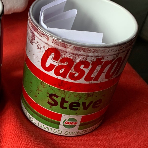 Caltex Motor Oil Inspired Gift Motorcycle Car Mechanic Gift 10oz Tea ...