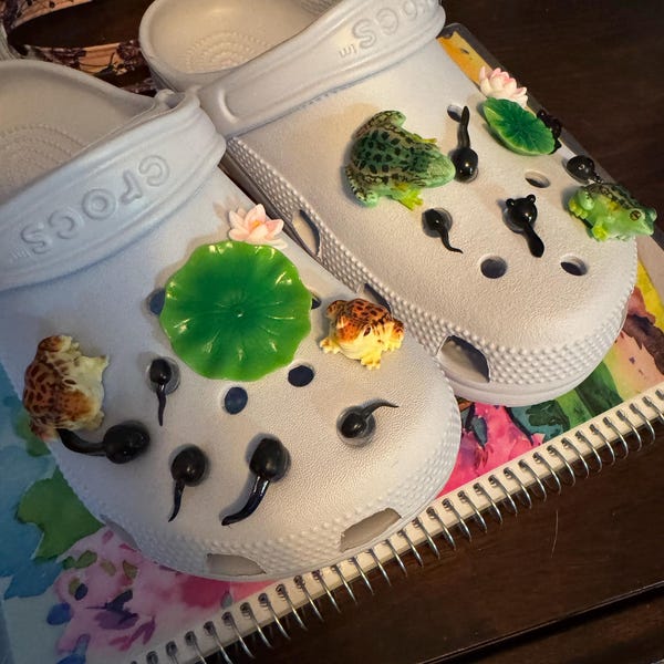 Cute Pink Cherry Blossom Shoe Charm, Girlish Sakura Flower Shoe Buckles ...