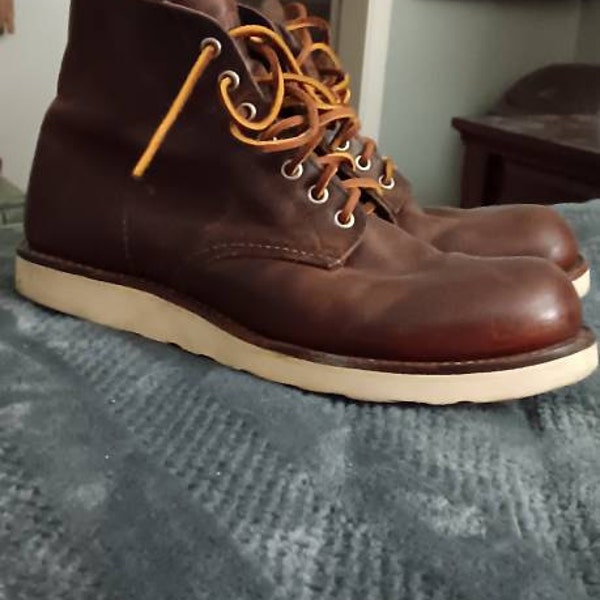 Motoman Vintage Harness Ring Boots Black Moto Riding Square Toe EU 44 ...