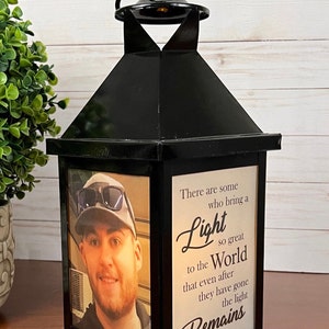 Cardinal Memorial Lantern in Memory Of Sympathy Gift Loss - Etsy