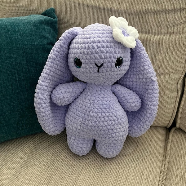 DIGITAL PATTERN: Chonky Bunny Crochet Plushie - Etsy