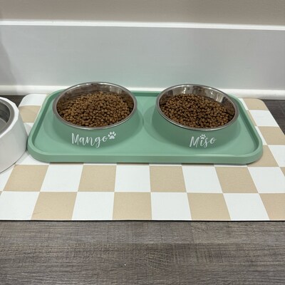 Pet Food Bowl Vinyl Decal Dog Food Bowl Decal Dog Bowl Decal Treats ...