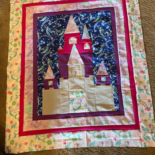 Fairy Tale Castle Quilt Pattern - Etsy