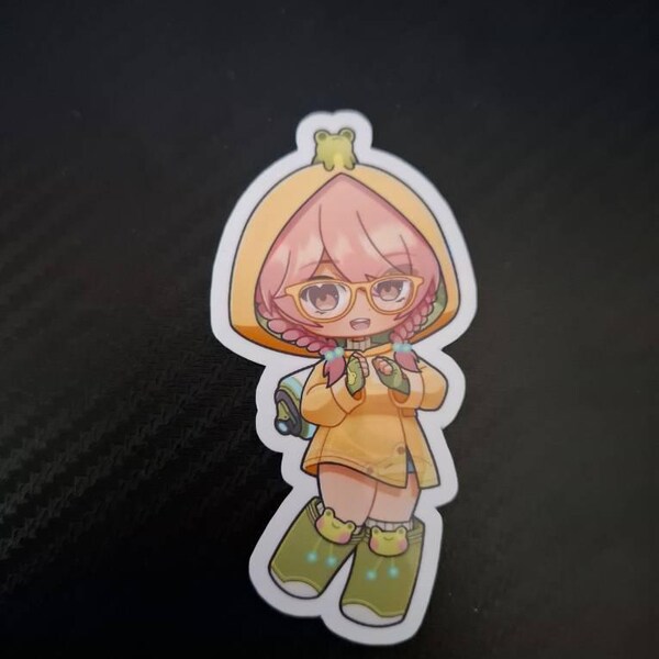 Sameko Saba Vinyl Sticker and Charm - Etsy