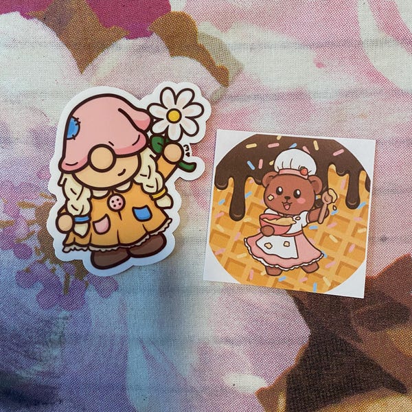 Pastel Donut Bookmark, Doughnut Bookmark, Desert Bookmark, Breakfast ...