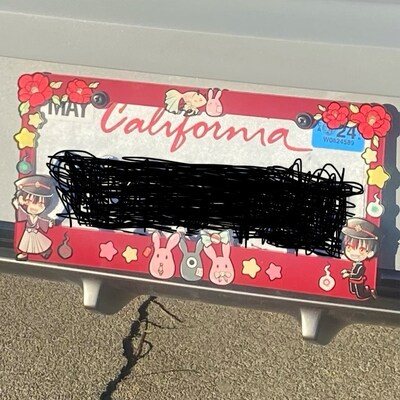 Keroppi Kawaii Cute Sanrio License Plate Frame USA Fit - Etsy