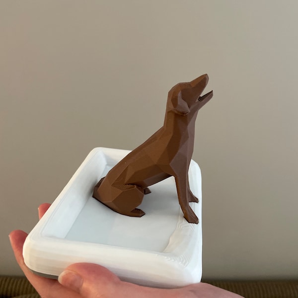 Dog Ring Holder With Dog Bed Ring Dish Unique Ring Holder for Ring ...